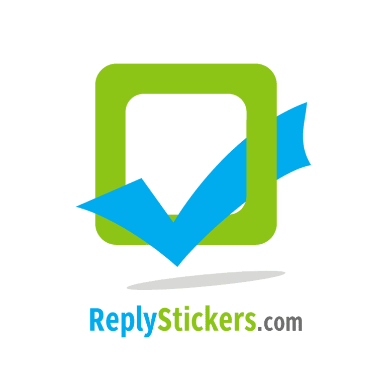 Home Page - Custom Made Reply Stickers